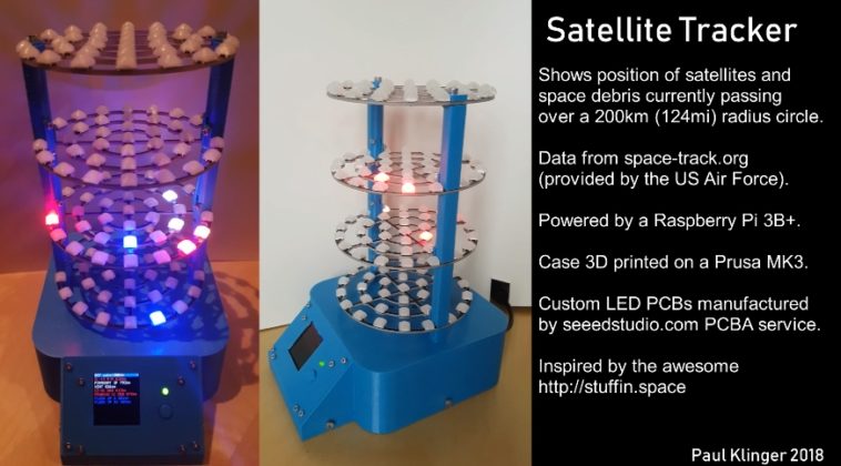 Satellite Tracker: Construye un mapa 3D de los satélites en órbita ...