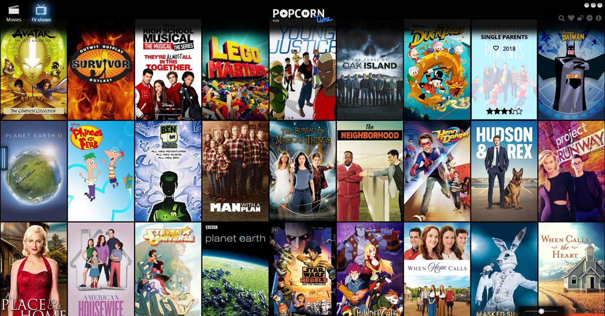 Popcorn Time Kids: nueva plataforma de películas y series en streaming ...