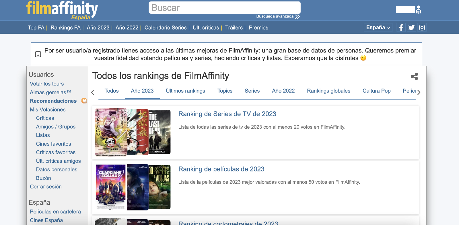 Las mejores 7 apps o webs para anotar y seguir series y películas | SYSGURU