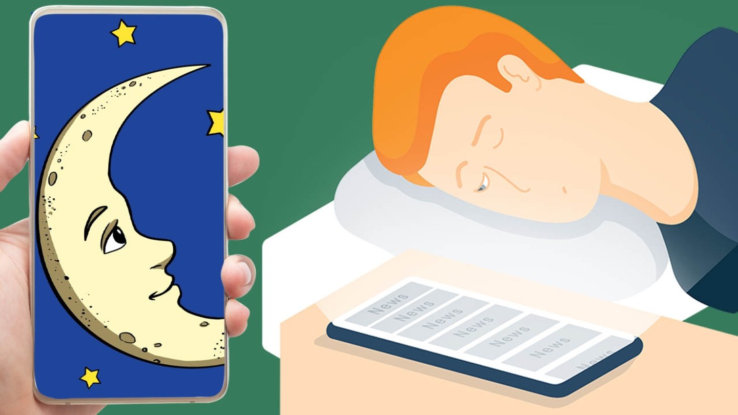Cómo ajustar el móvil para usarlo antes de ir a dormir | SYSGURU