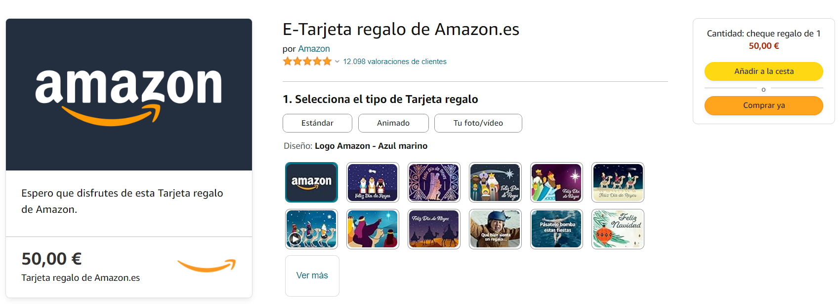 Tarjetas de regalo de Amazon: cómo comprarlas y enviarlas por email | SYSGURU