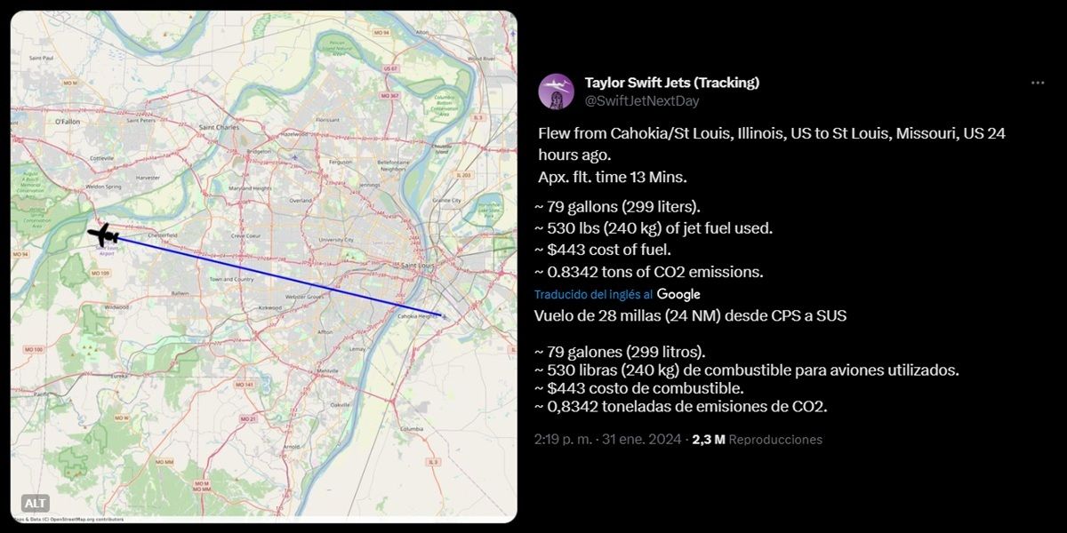 Así es como están rastreando el jet privado de Taylor Swift… ¿es legal ...