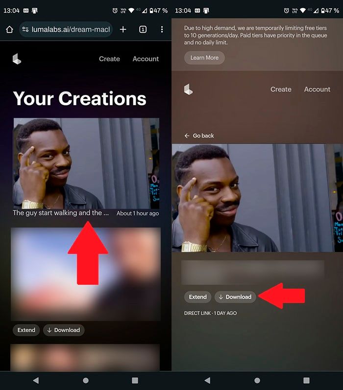 Cómo hacer un vídeo de un meme usando inteligencia artificial (Luma AI ...