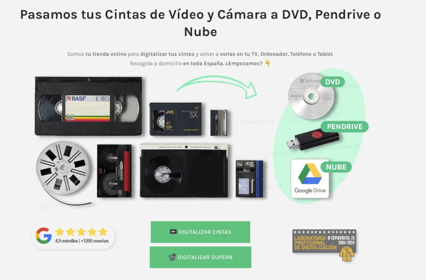 Cómo pasar películas VHS a digital: cuánto cuesta y qué opciones hay ...